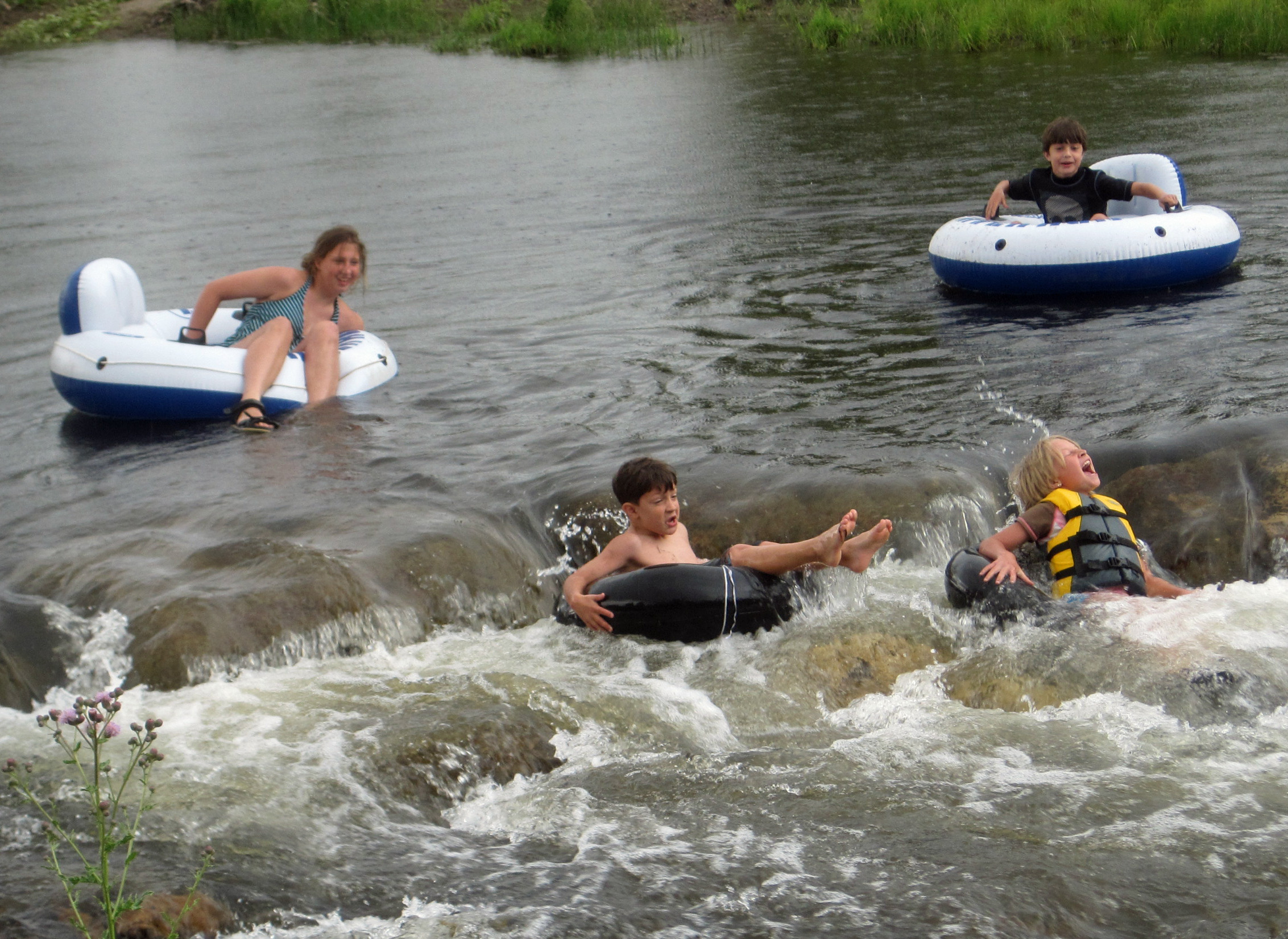 Tubing on the Little Snake | Ladder Ranch